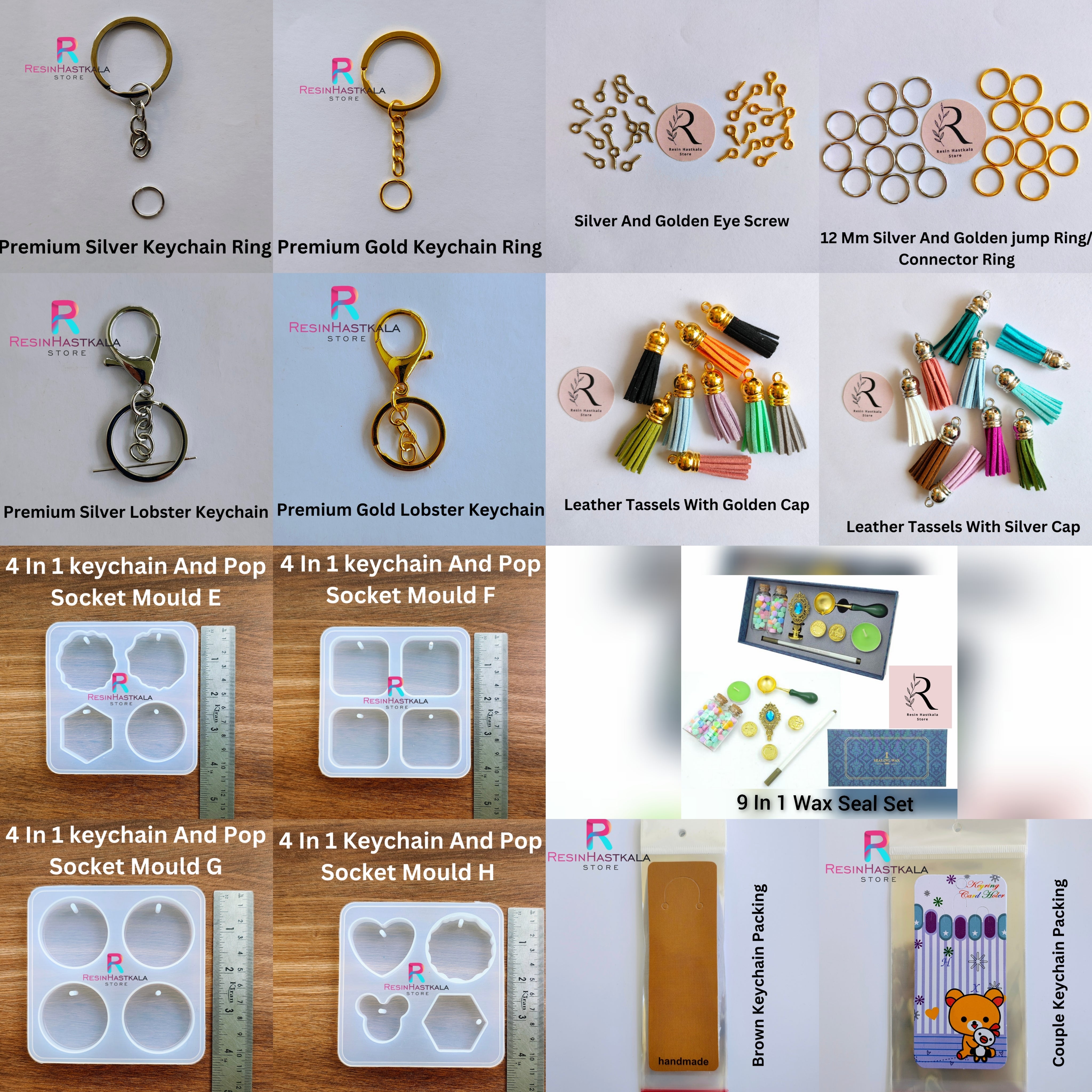 Keychain Material – Resinhastkala Store