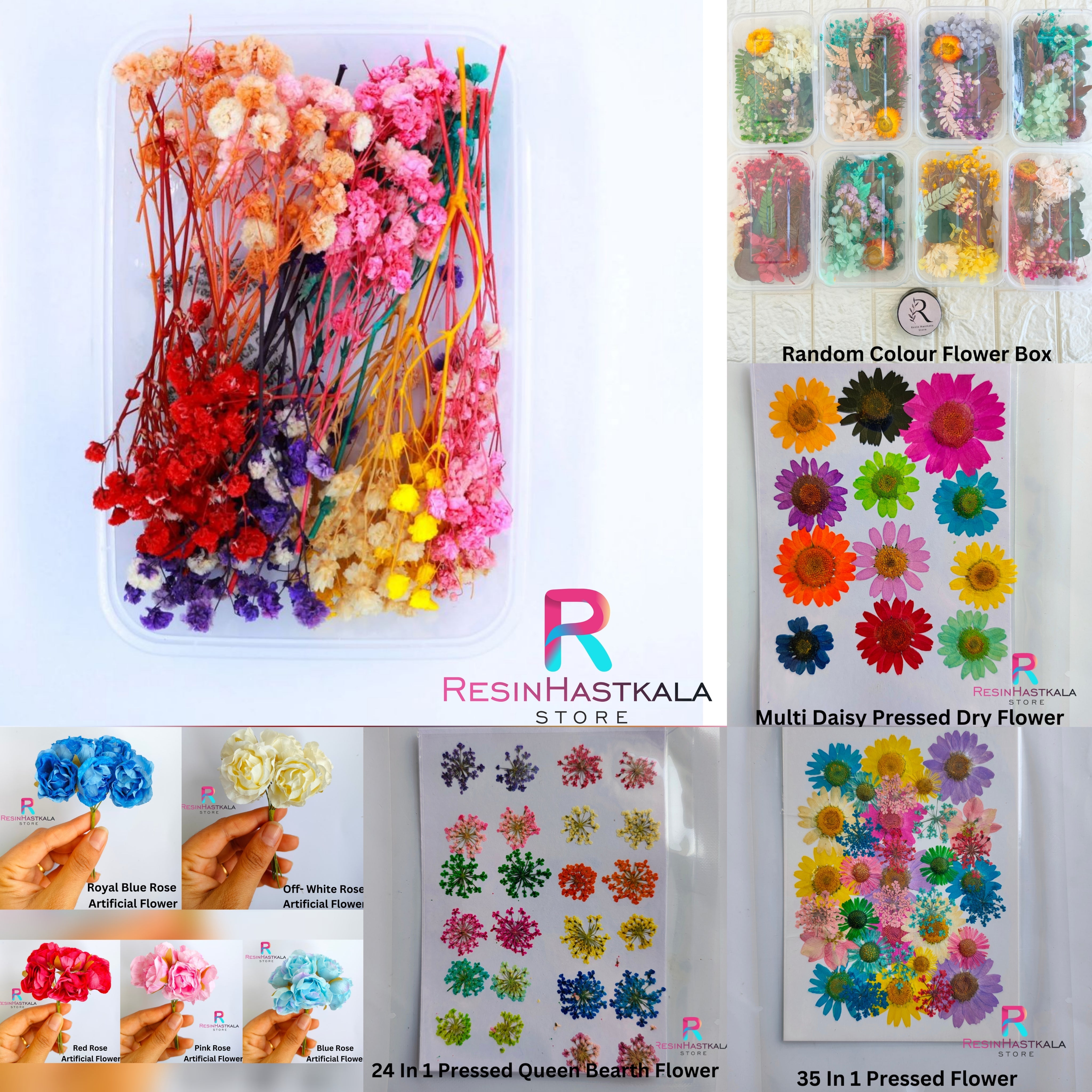Dry & Artificial Flowers – Resinhastkala Store