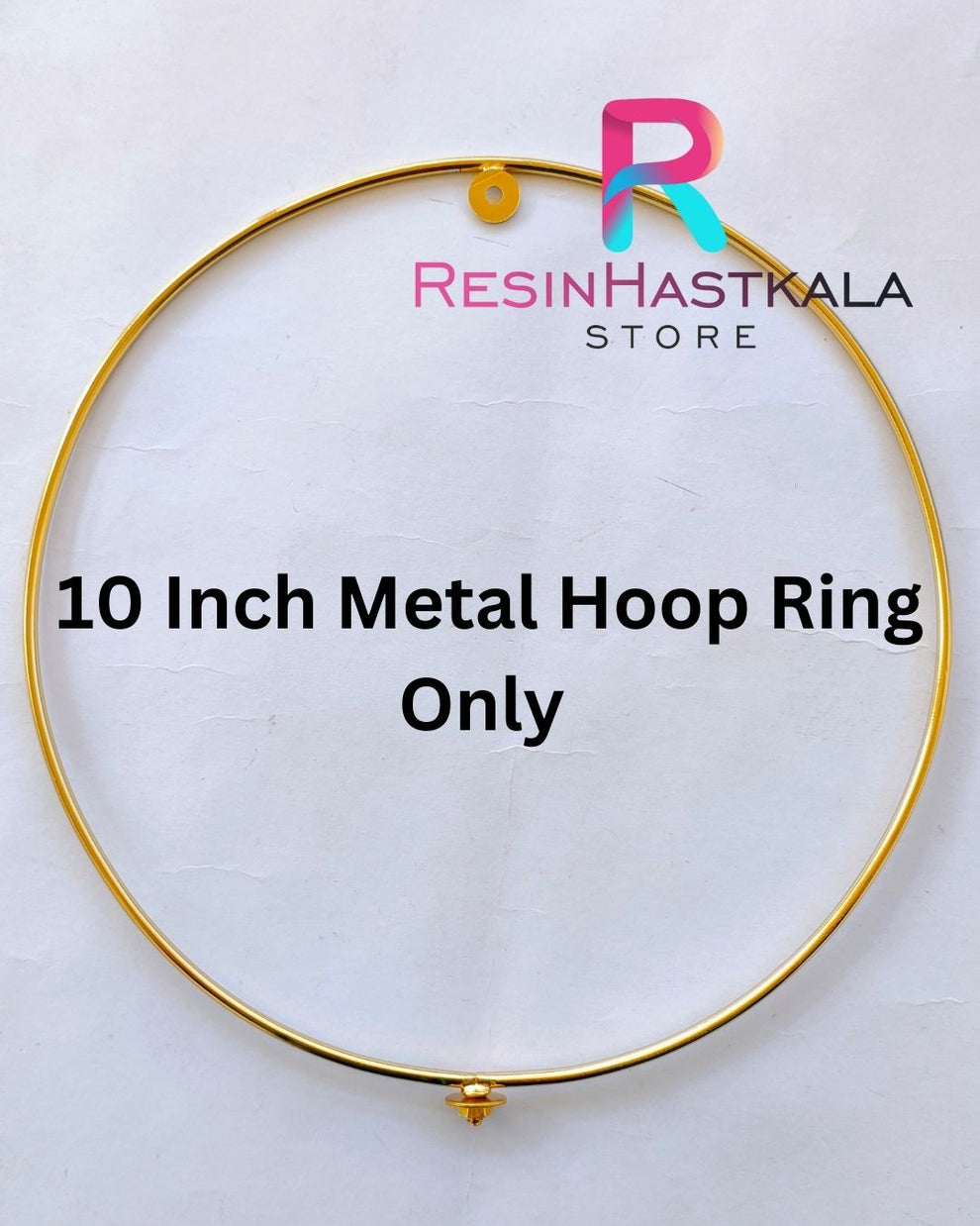 10 Inch Metal Hoop Ring Only (No Stand) – Resinhastkala Store