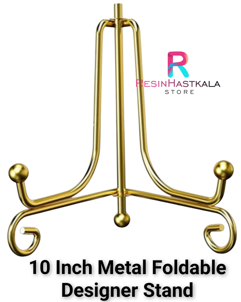 10 Inch Metal Foldable Stand Designer – Resinhastkala Store