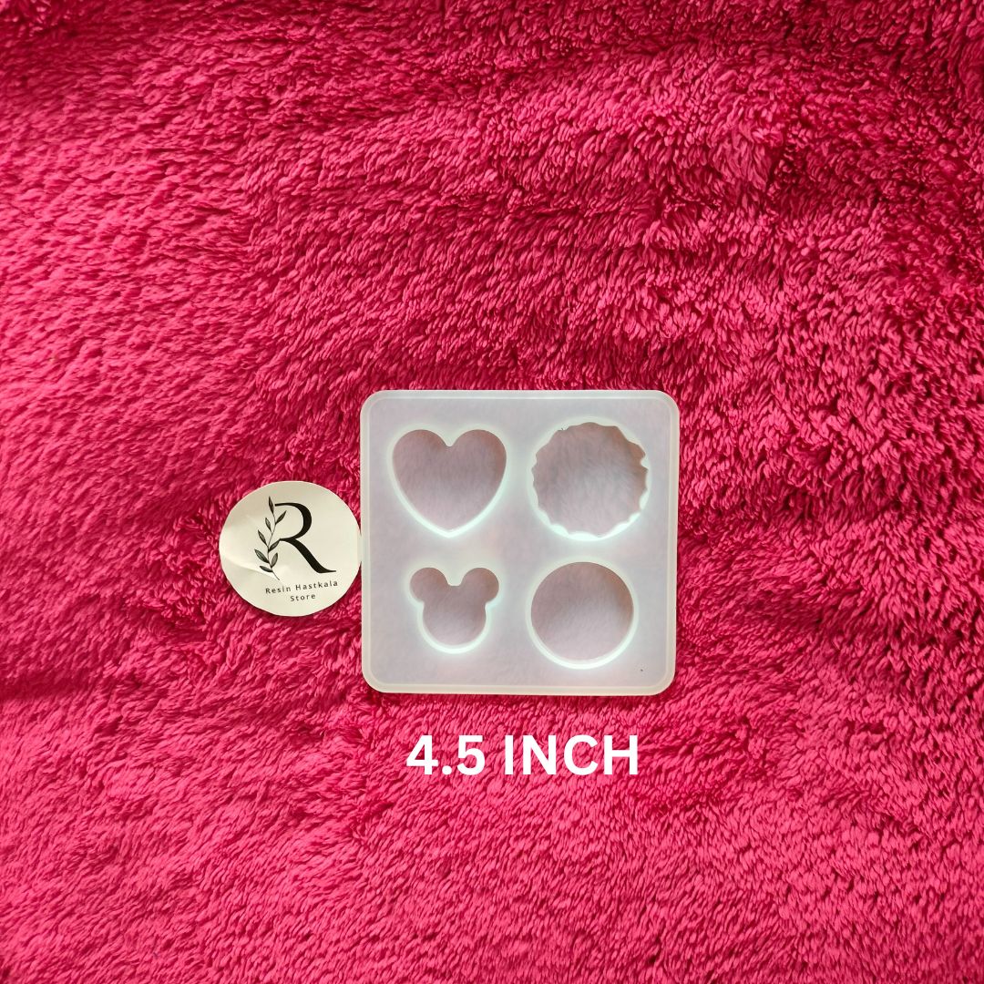 4 In 1 Keychain Mould A – Resinhastkala Store