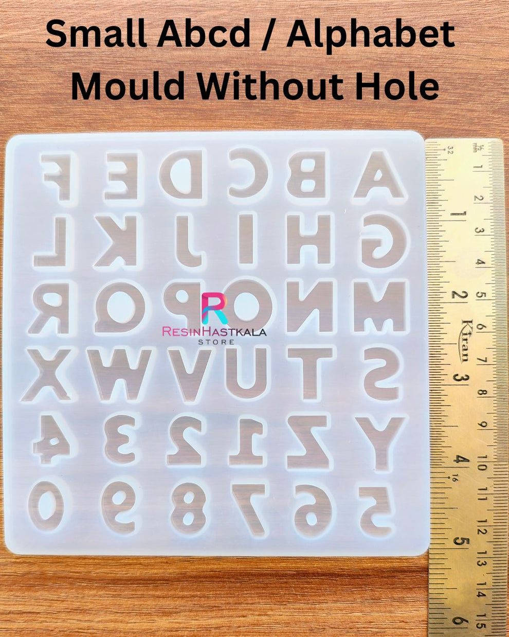 Small Abcd / Alphabet Mould Without Hole – Resinhastkala Store