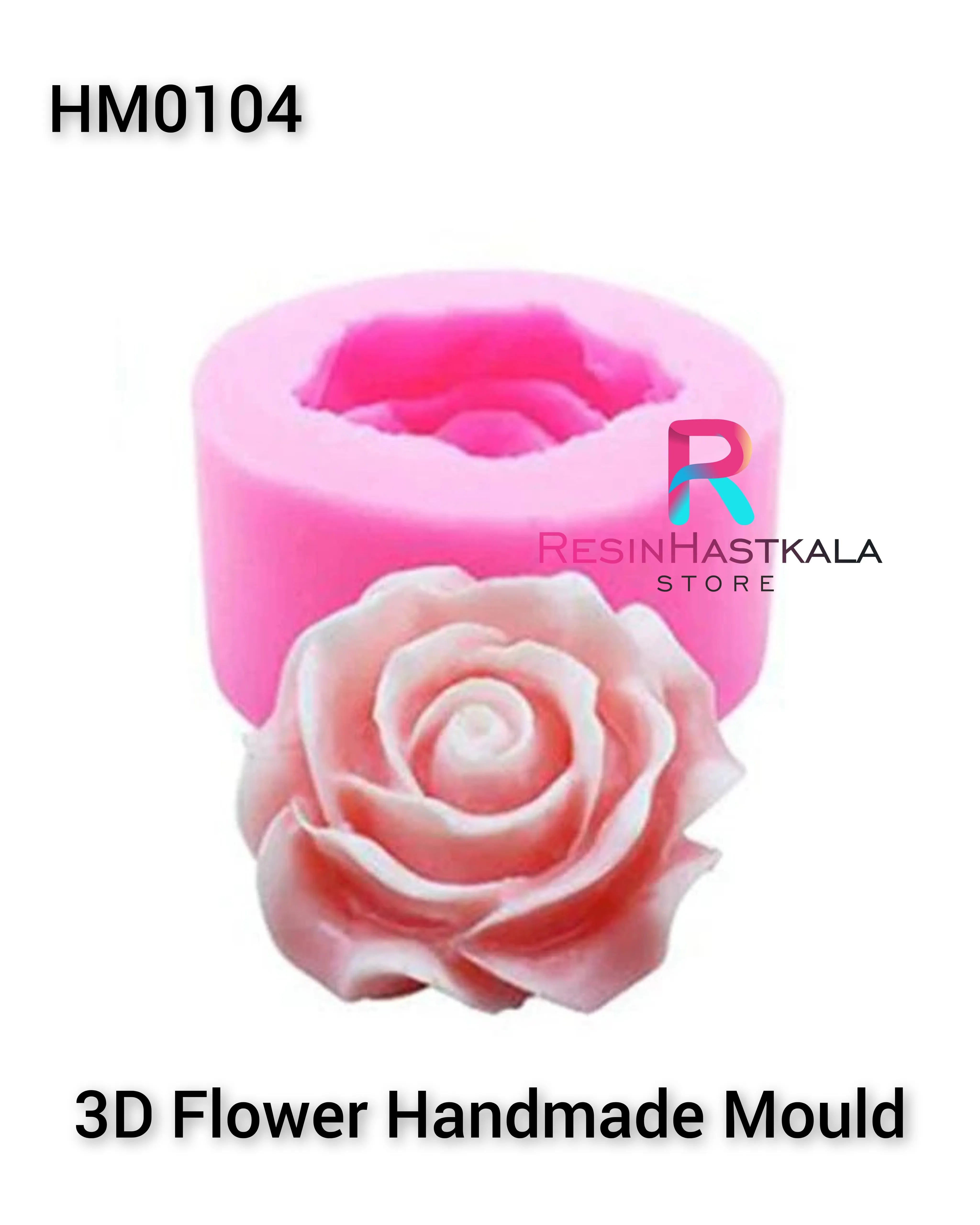 3D Flower Candle Handmade Mould (HM0104) – Resinhastkala Store