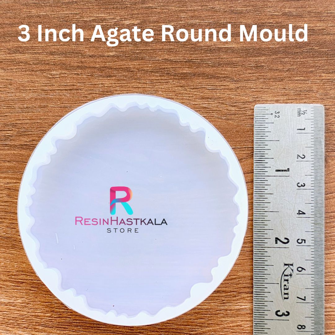 3 Inch Agate Round Mould – Resinhastkala Store
