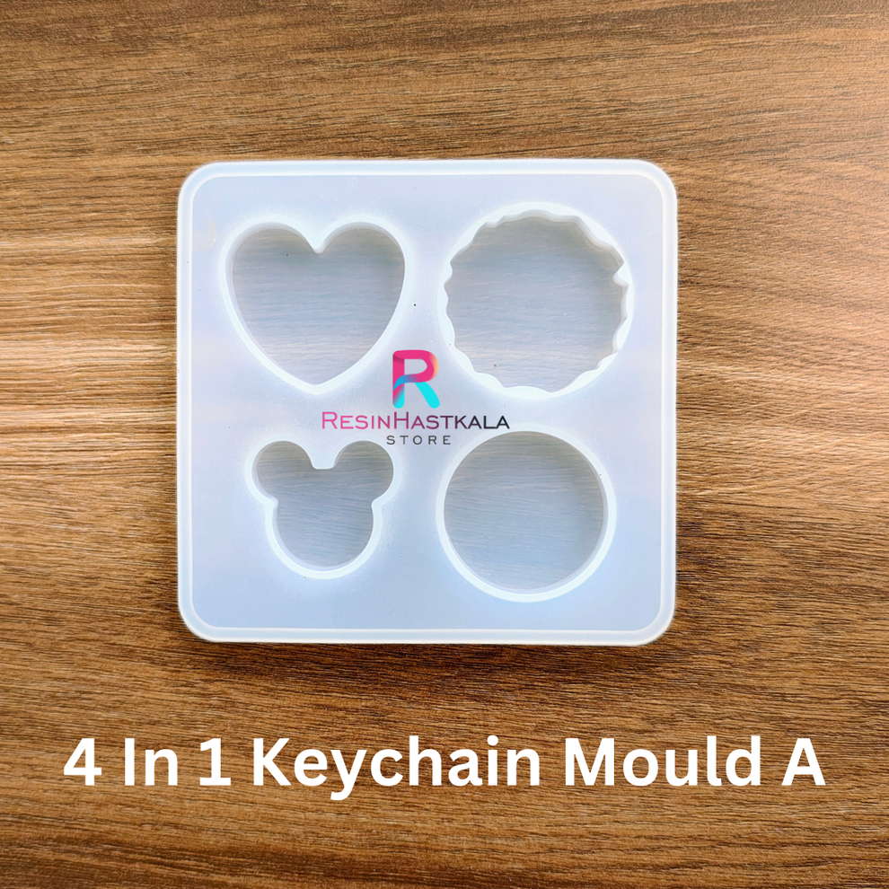 4 In 1 Keychain Mould A – Resinhastkala Store