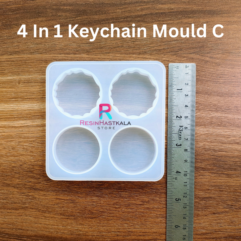 4 In 1 Keychain Mould C – Resinhastkala Store