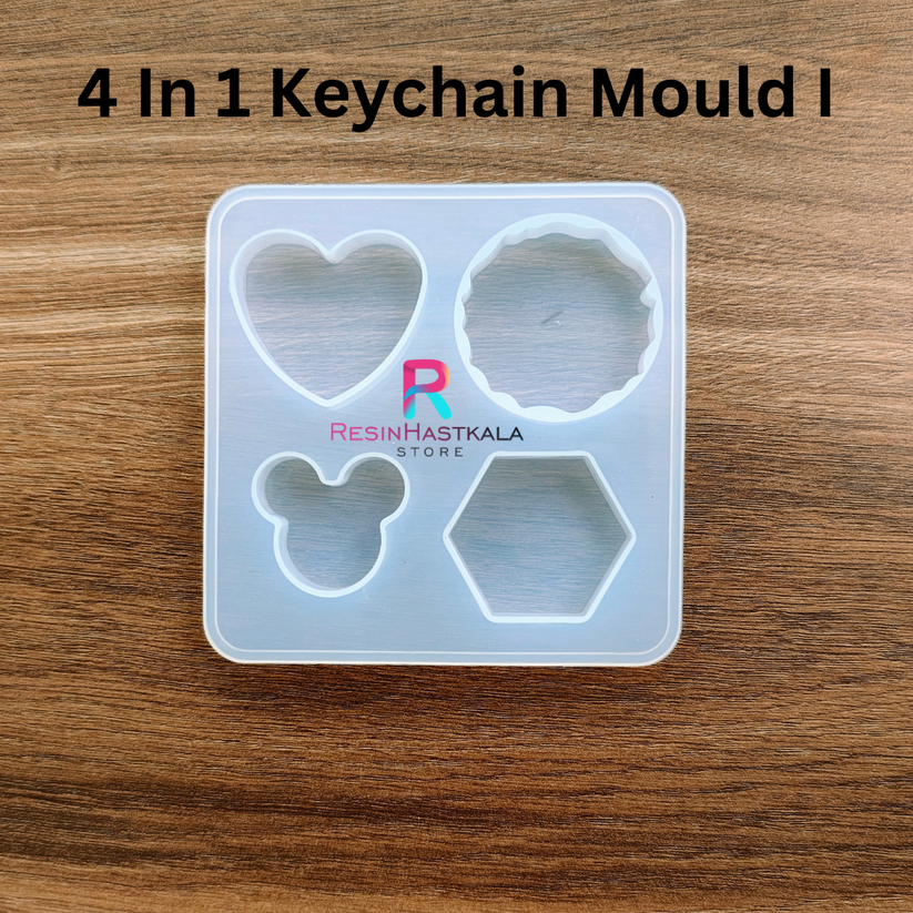 4 In 1 keychain Mould I – Resinhastkala Store