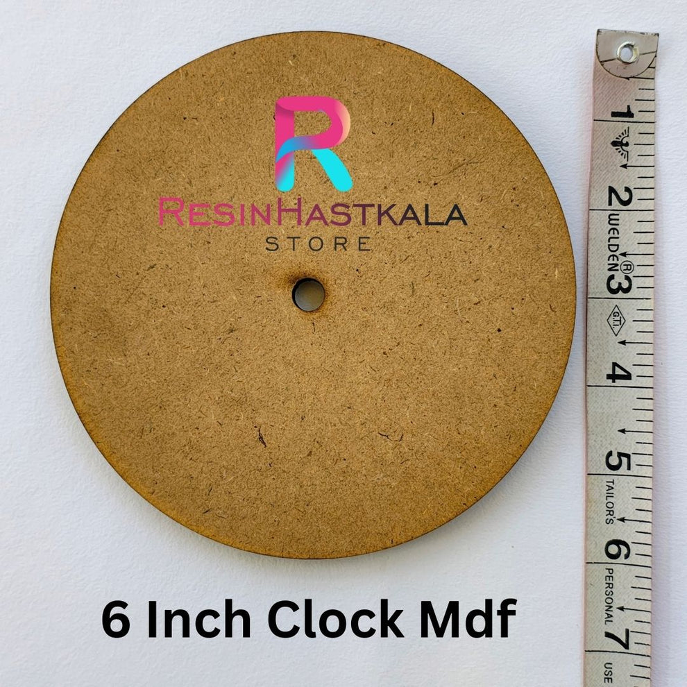 Clock Mdf / Base (4 MM Thickness) – Resinhastkala Store