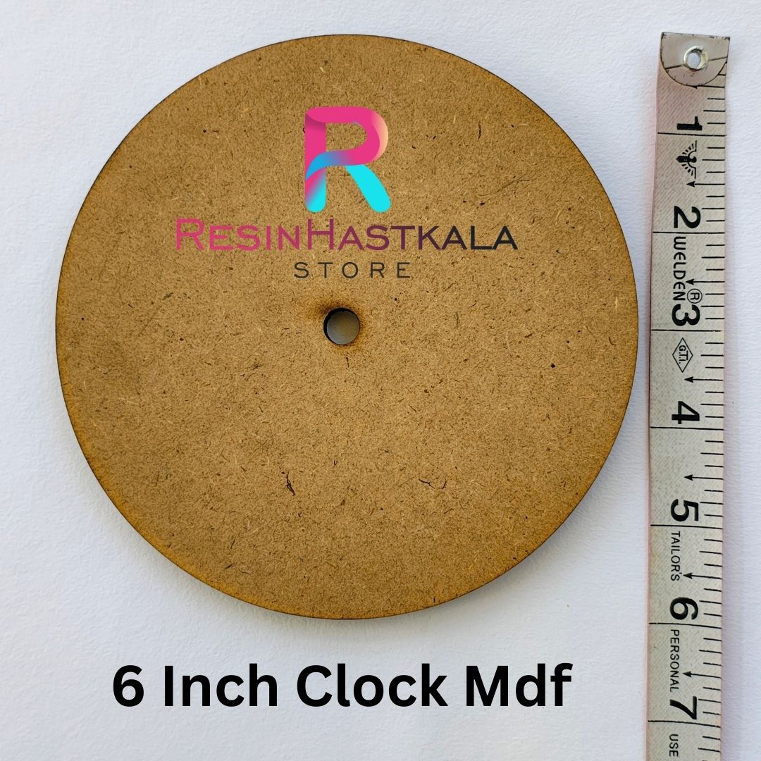Clock Mdf / Base (7 MM Thickness) – Resinhastkala Store