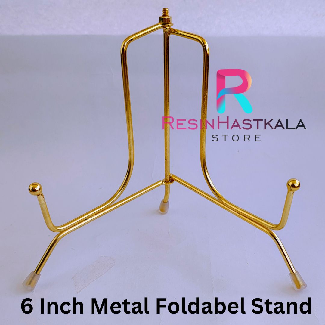 6 Inch Metal Foldable Stand – Resinhastkala Store