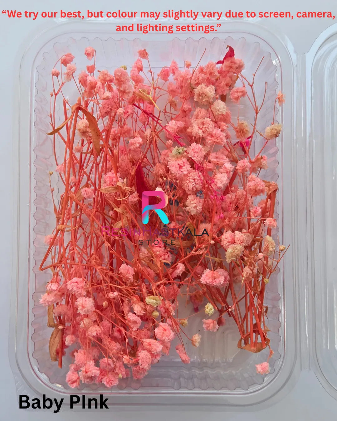 Baby PInk Gypsy Dried Flower Box – Resinhastkala Store