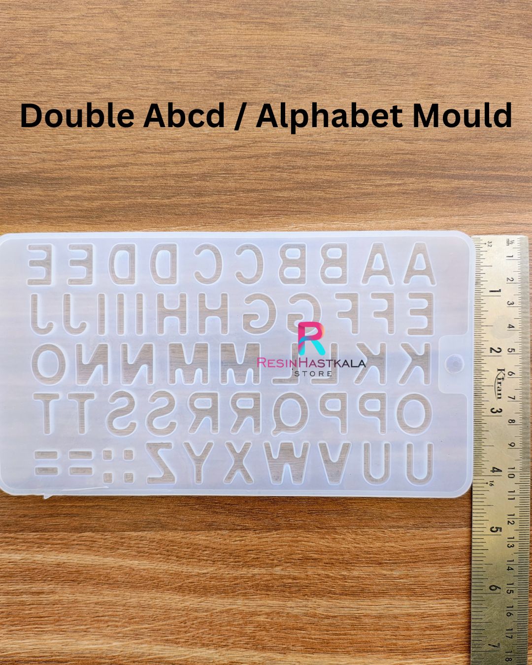 Double Abcd / Alphabet Mould – Resinhastkala Store