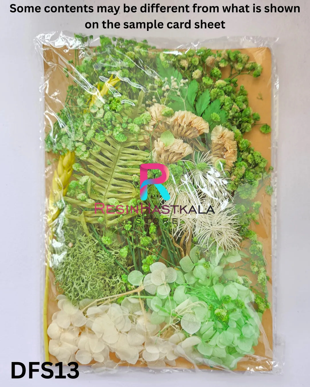 Dry Flower Sheet Card Packing – DFS13 – Resinhastkala Store