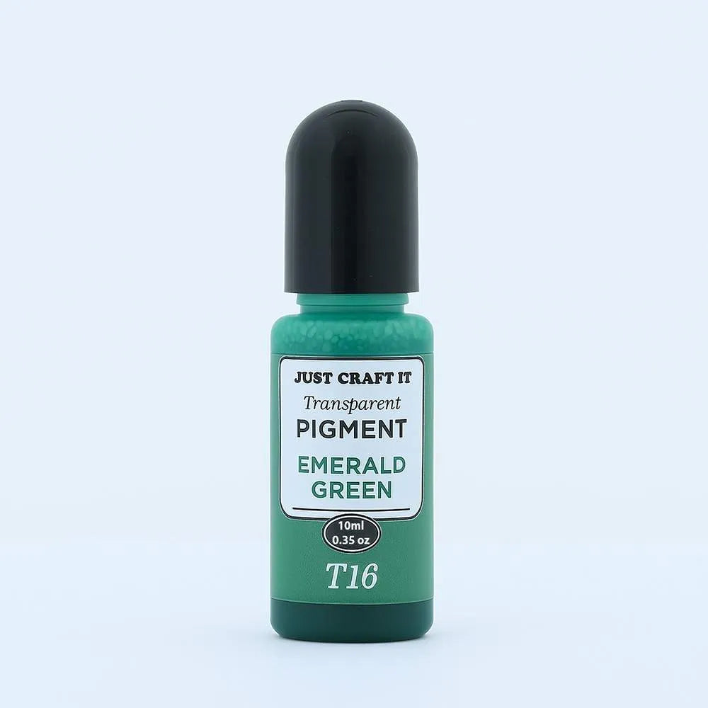 Emerald Green Transparent Pigment Single Colour (10 Ml) – Resinhastkala ...