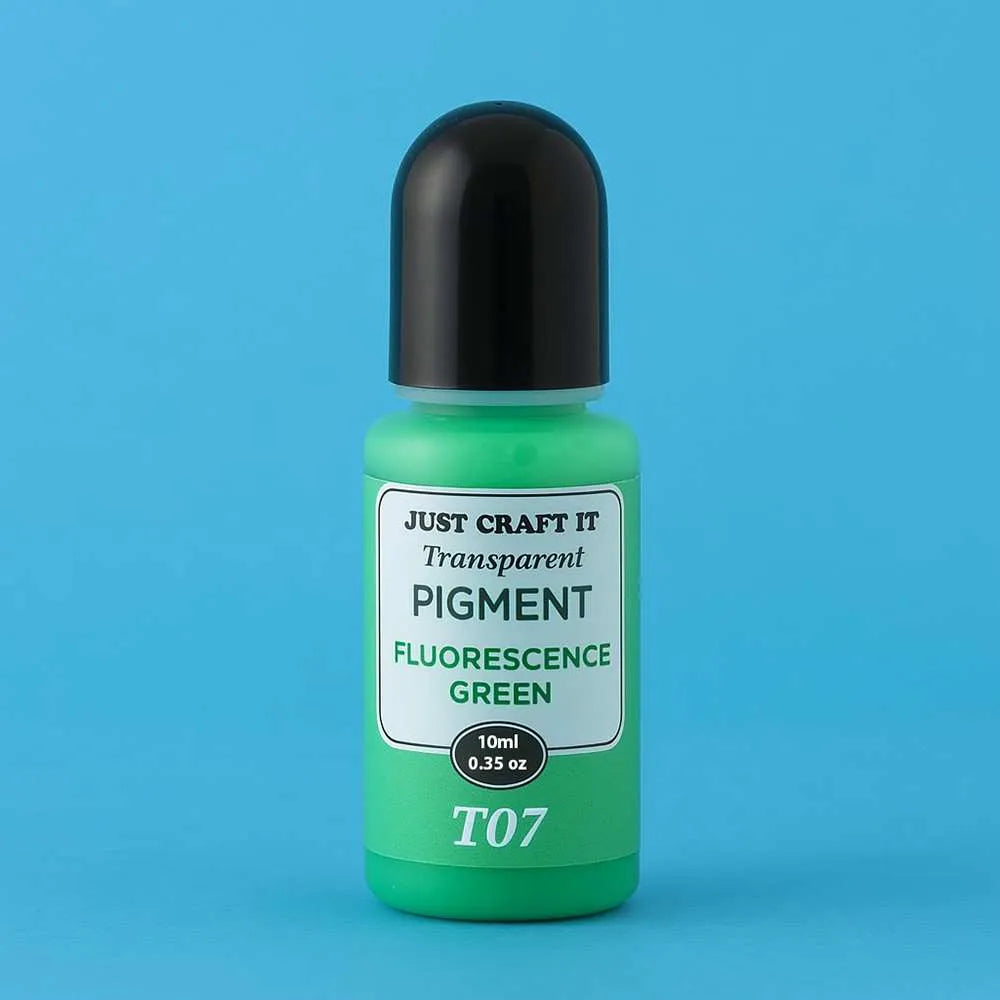 Fluorescence Green Transparent Pigment Single Colour (10 Ml ...
