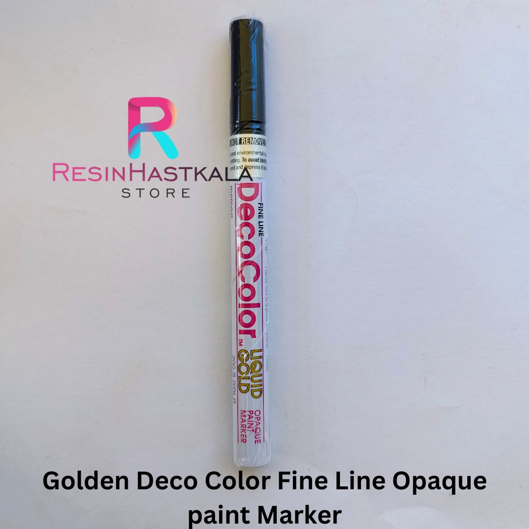 Golden Deco Color Fine Line Opaque paint Marker – Resinhastkala Store