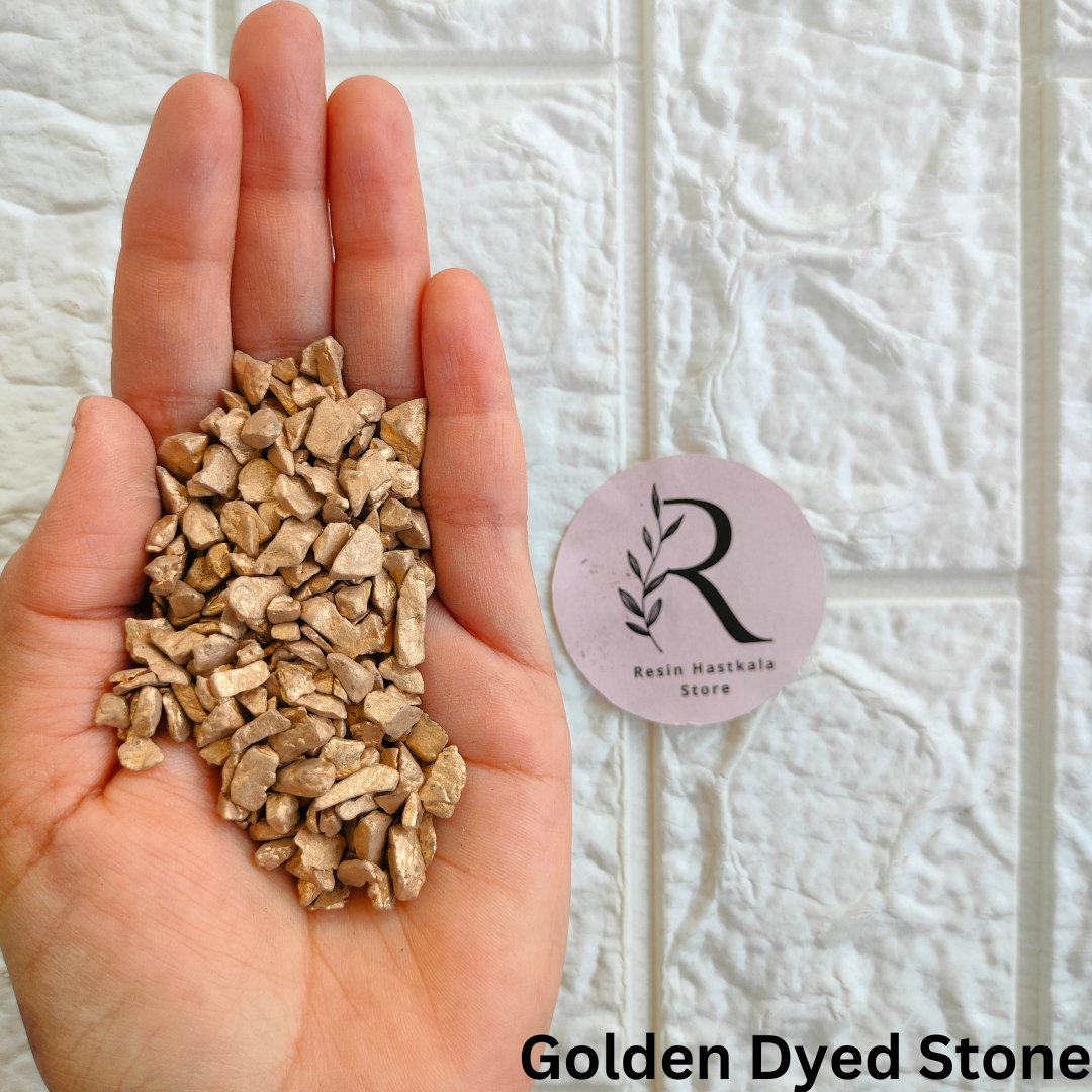 Gold Dyed Crystal/ Stone – Resinhastkala Store