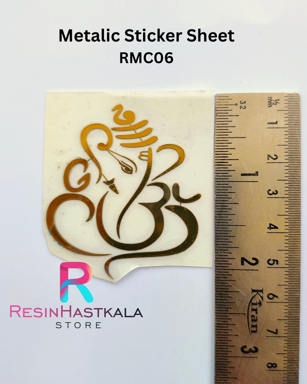 Metalic Sticker Sheet (RMC06) – Resinhastkala Store
