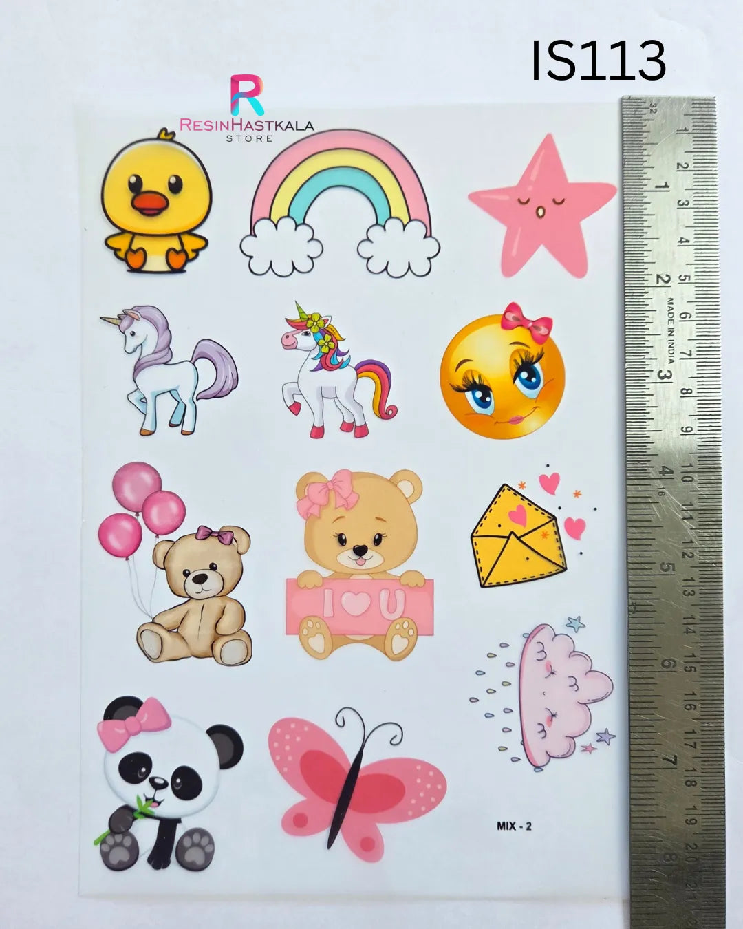 Mix Design Insert Sheet – A5 Size (IS113) – Resinhastkala Store