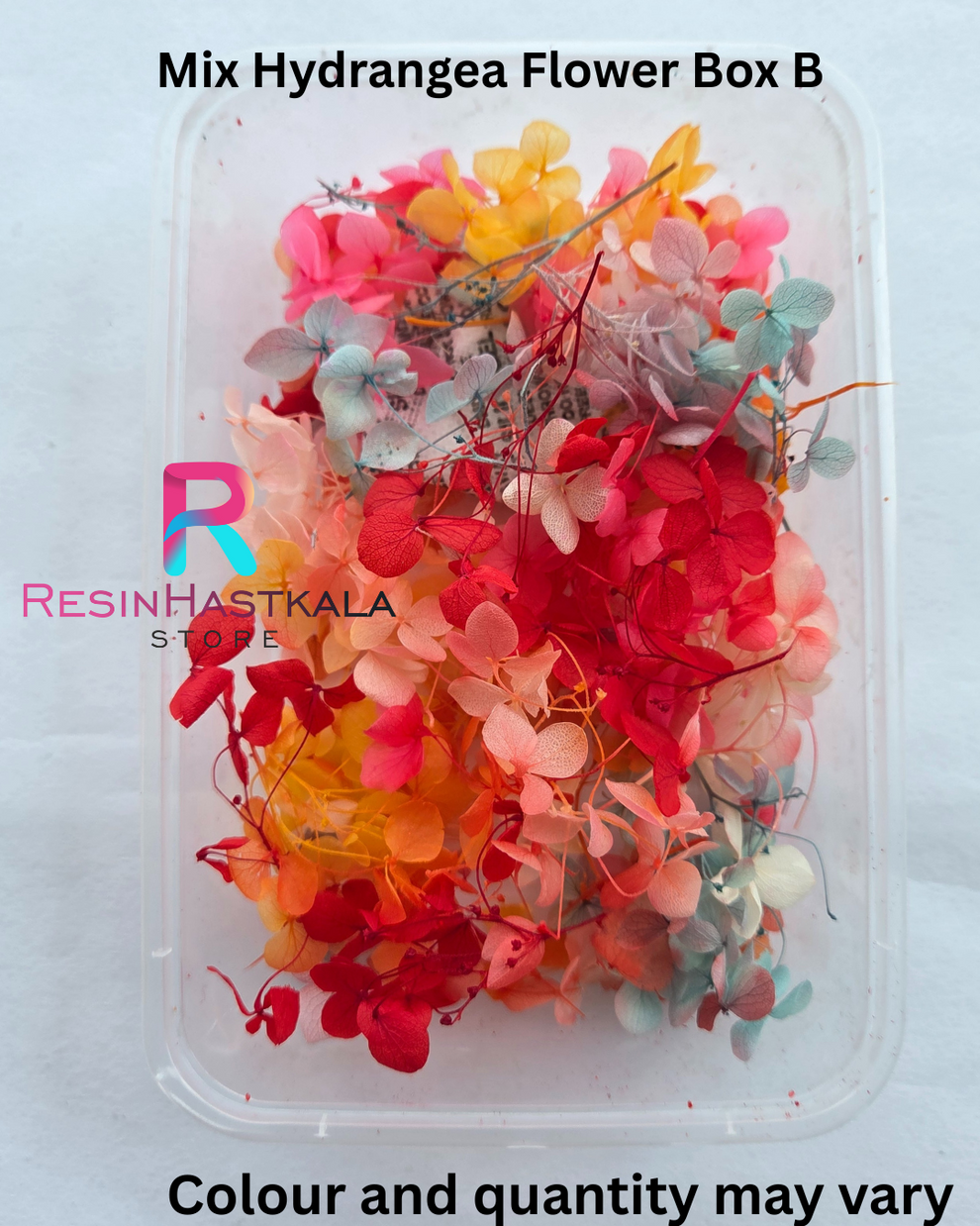 Mix Hydrangea Flower Box B – Resinhastkala Store