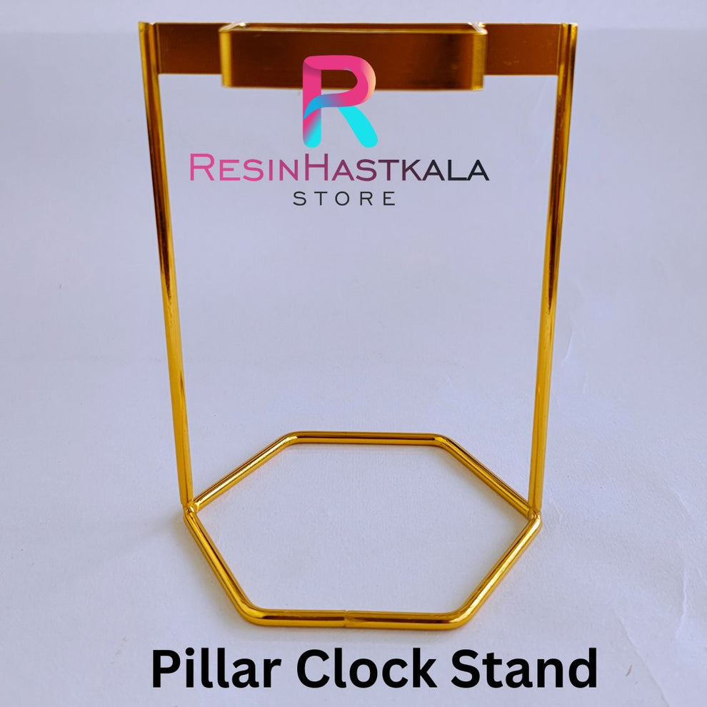 Pillar Clock Stand – Resinhastkala Store