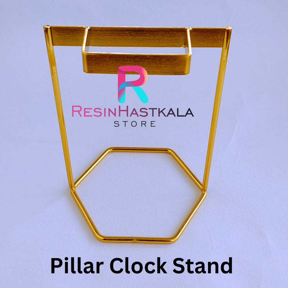 Pillar Clock Stand – Resinhastkala Store
