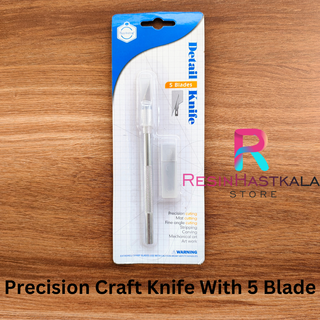 Precision Craft Knife With 5 Blade – Resinhastkala Store