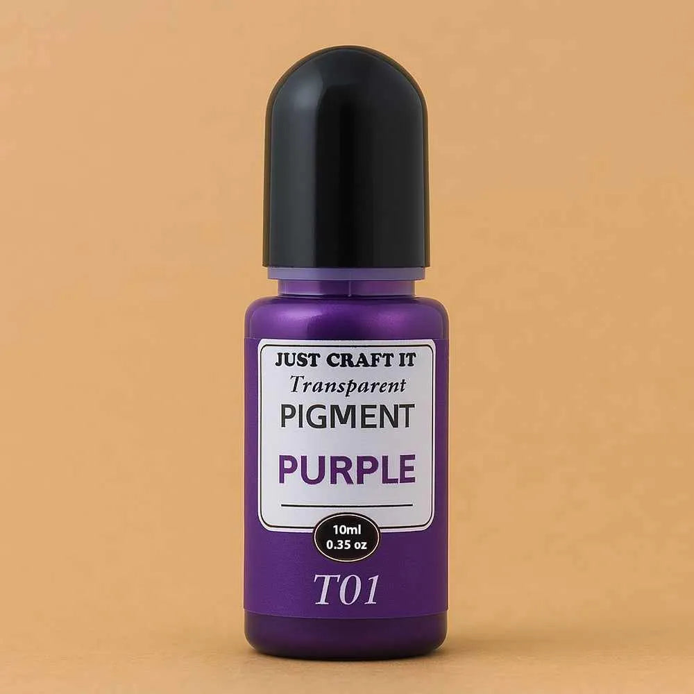 Purple Transparent Pigment Single Colour (10 Ml) – Resinhastkala Store