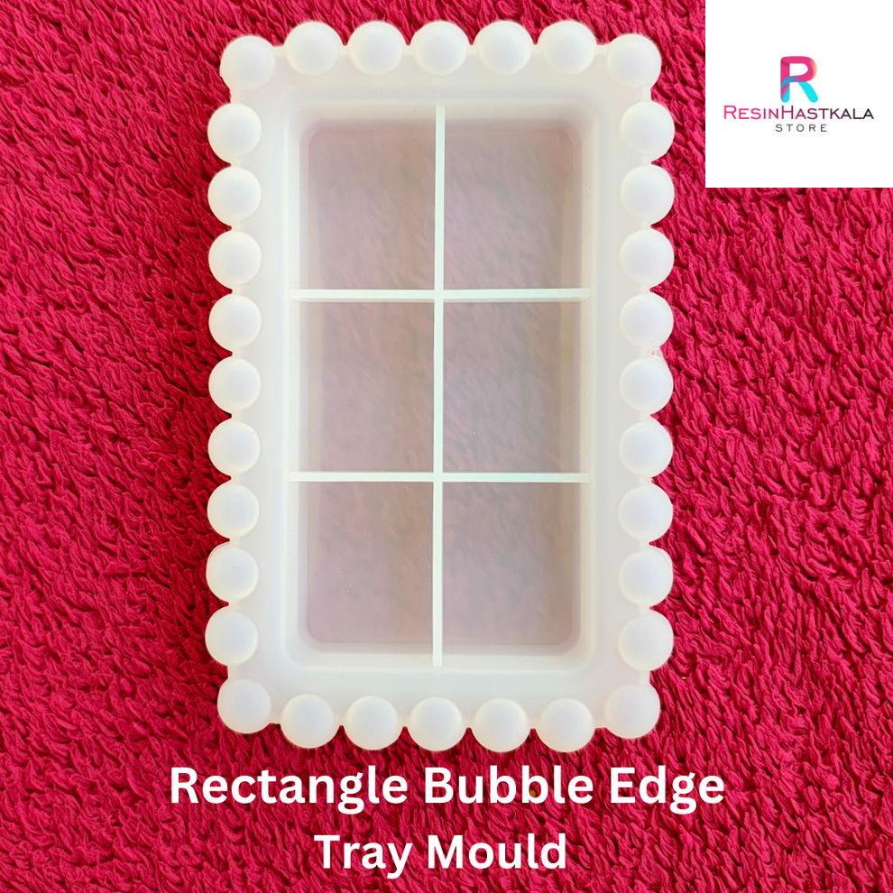 Rectangle Bubble Edge Tray Mould – Resinhastkala Store