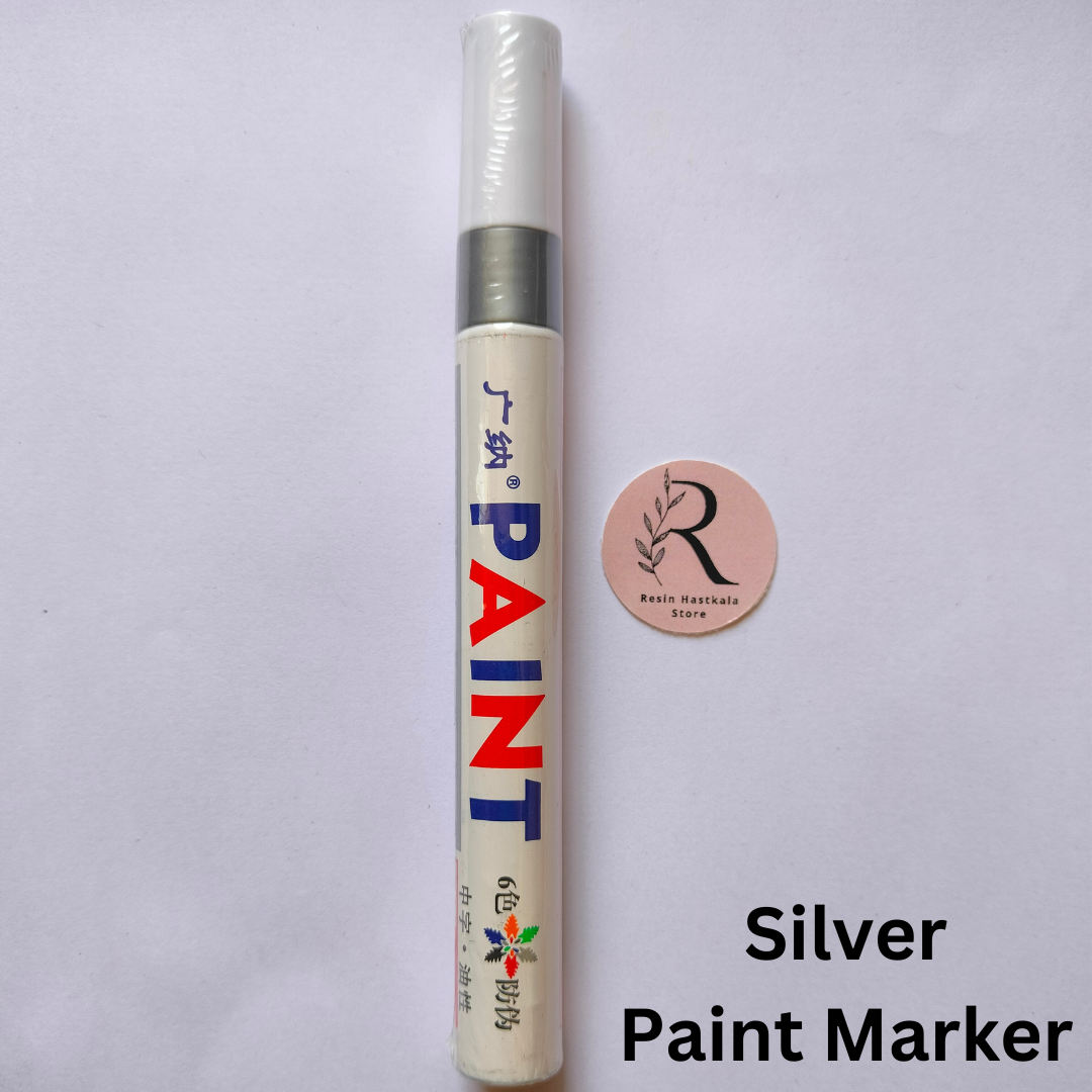 Silver Paint Marker – Resinhastkala Store