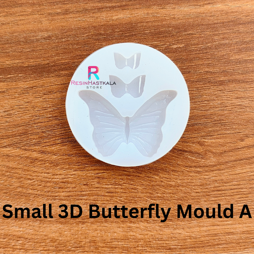 Small 3D Butterfly Mould A – Resinhastkala Store
