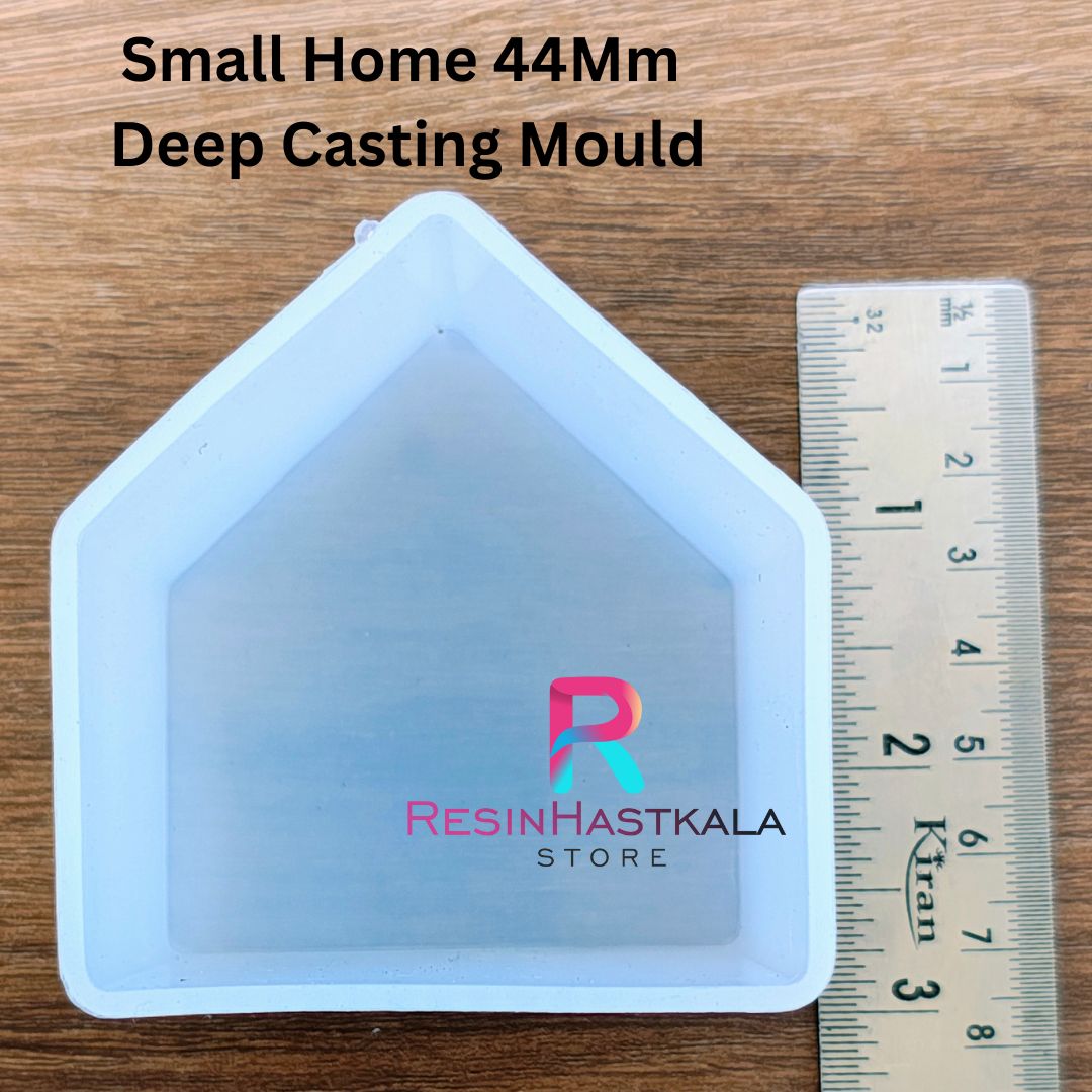 Small Home / House 44Mm Deep Casting Mould – Resinhastkala Store