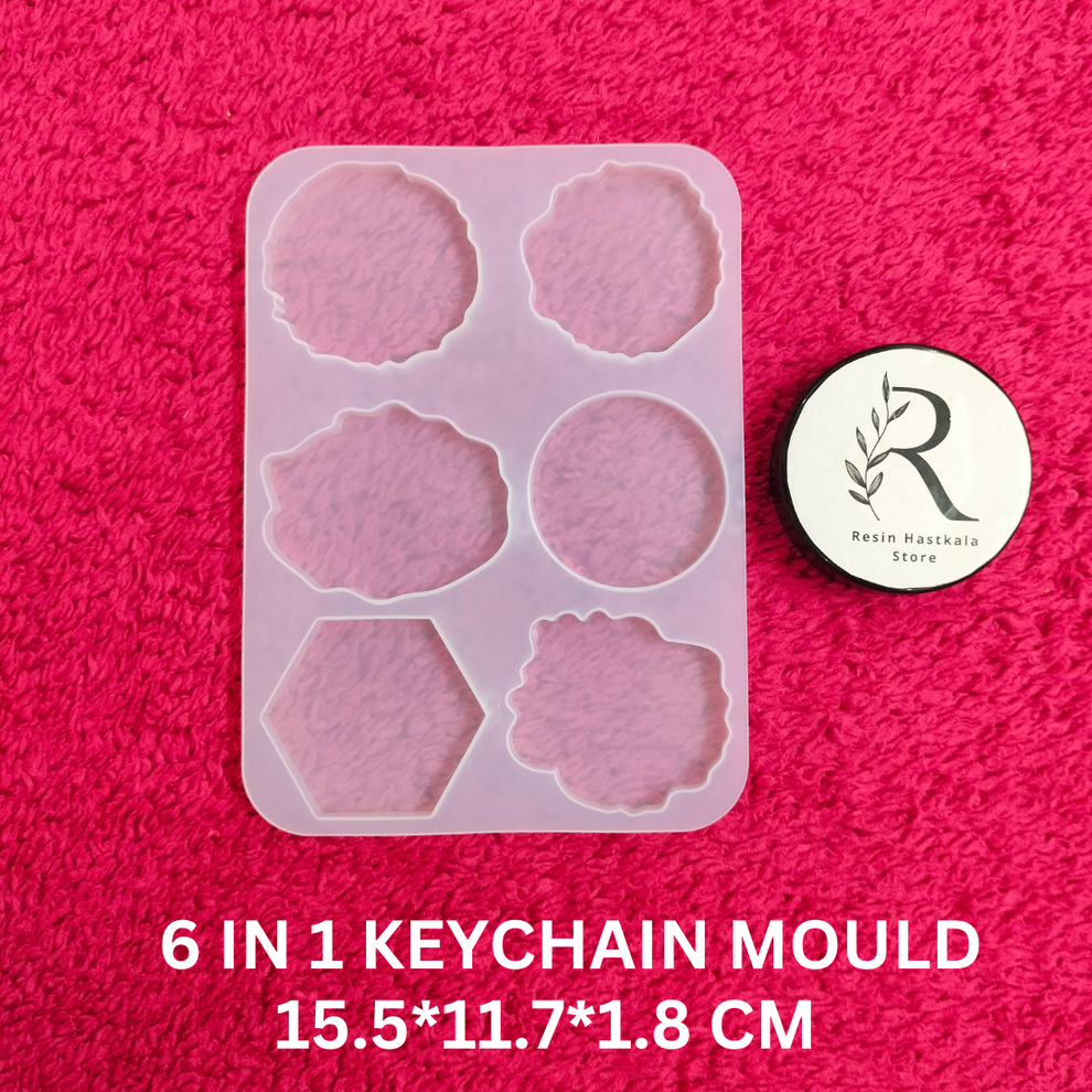 6 In 1 Keychain Mould – Resinhastkala Store